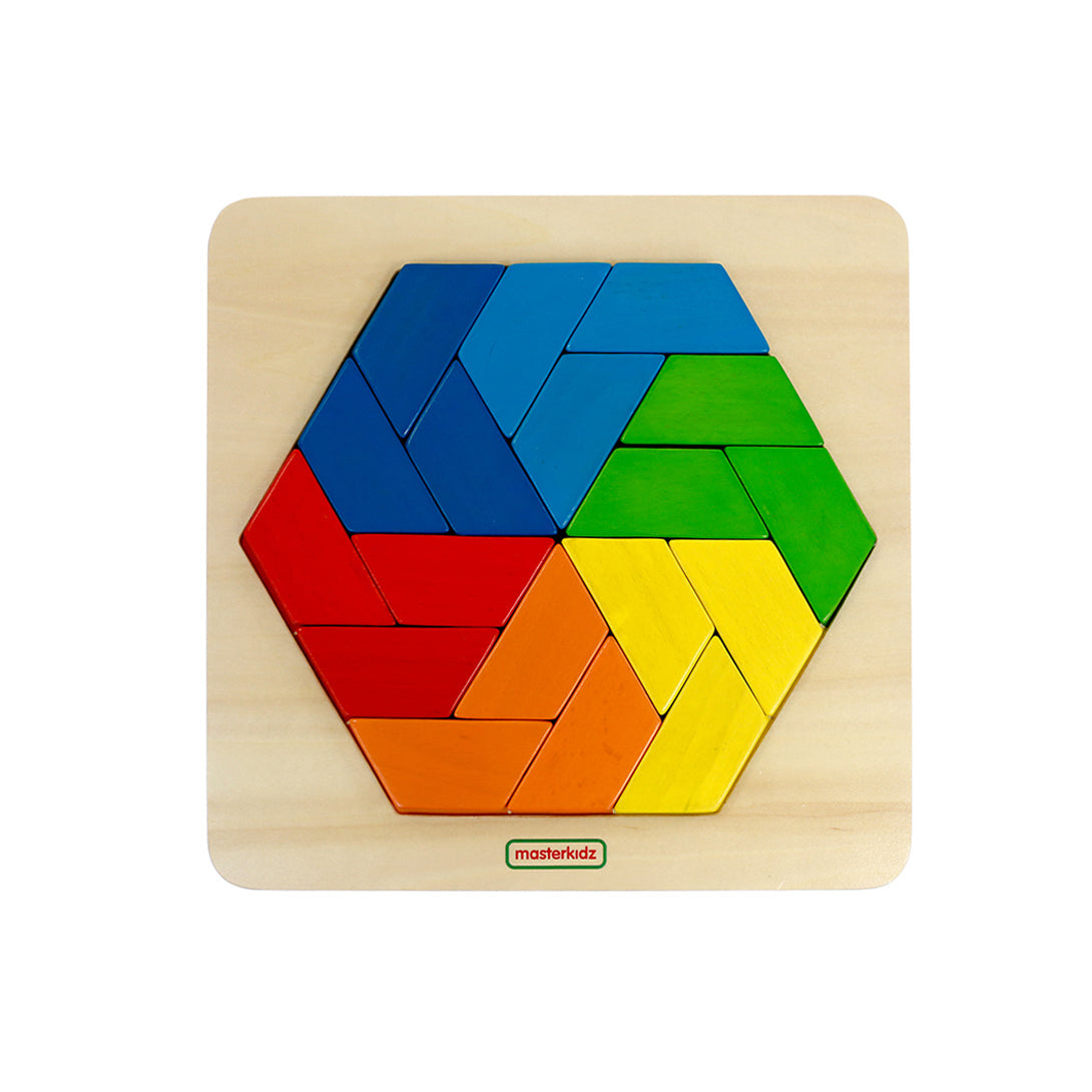 Masterkidz Creative Play Windmill Tiles – Vibrant Puzzle for Kids' Cre